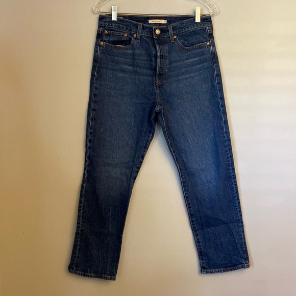 Levi's | Jeans | Levi Wedgie Skinny Jeans High Rise Medium Wash Button Fly Size 29 | Poshmark